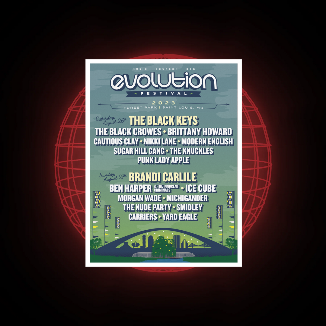 Evolution Festival Poster – Rock World MegaStore
